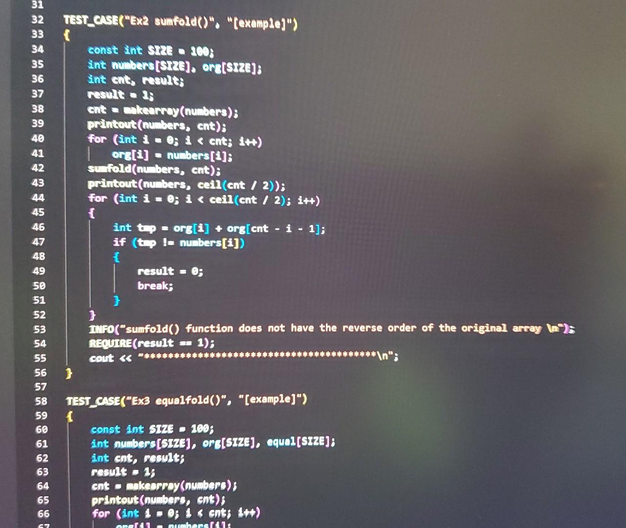 Solved Programming Lab 7-3 : foldingREovic(rasmit e 1) TBst | Chegg.com