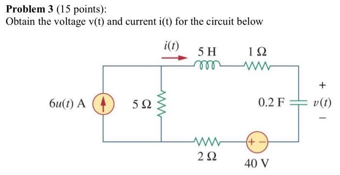 Solved Hello, I need help solving this circuits questions. | Chegg.com