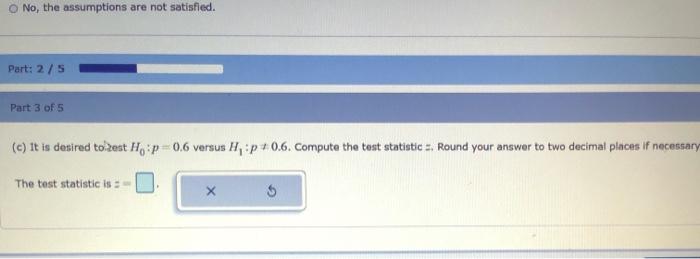 Solved (a) Compute the sample proportion p. Round your | Chegg.com