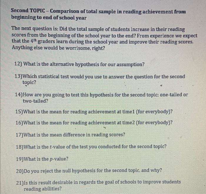 European average in the ELFE reading test: M=62 | Chegg.com