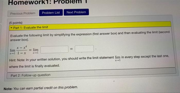 Solved Evaluate the following limit by simplifying the | Chegg.com Solved Evaluate the following limit by simplifying the | Chegg.com
