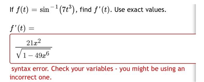 Solved Let f(x) = (4 sin x + 6 cos x)tan -1 X f'(x) = | Chegg.com