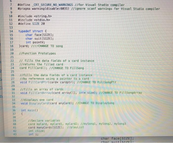 Solved Assignment purpose: user defined structure types | Chegg.com