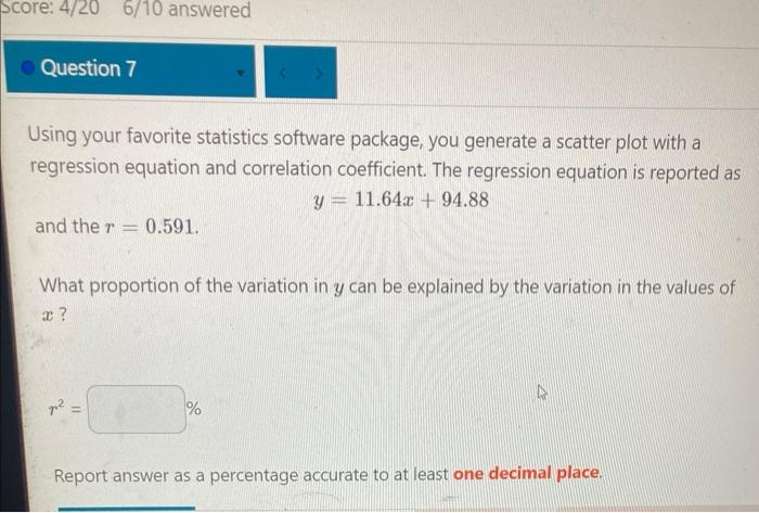 Solved Using your favorite statistics software package, you | Chegg.com