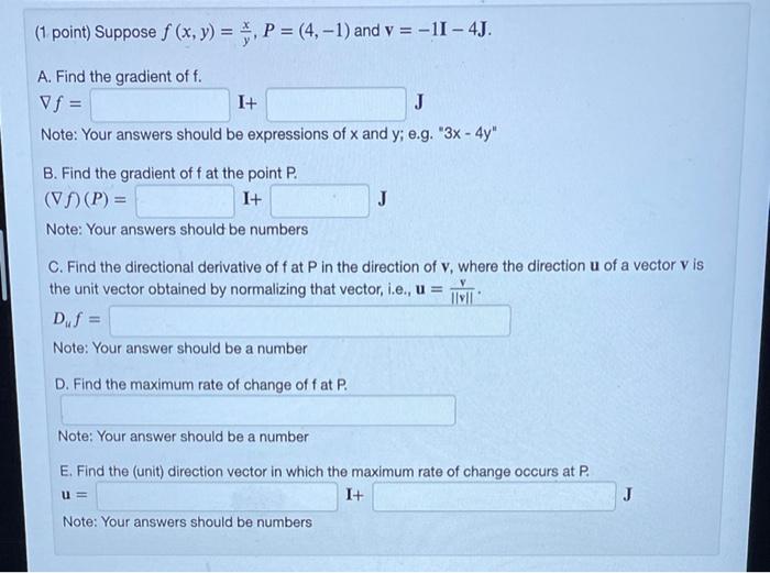 Solved (1 point) If f (x, y) = 2x2 + 2y2, find the value of | Chegg.com