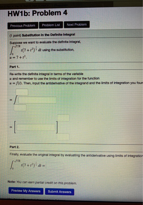 Solved Hw1b Problem 4 Previous Problem Problem List Next 4840