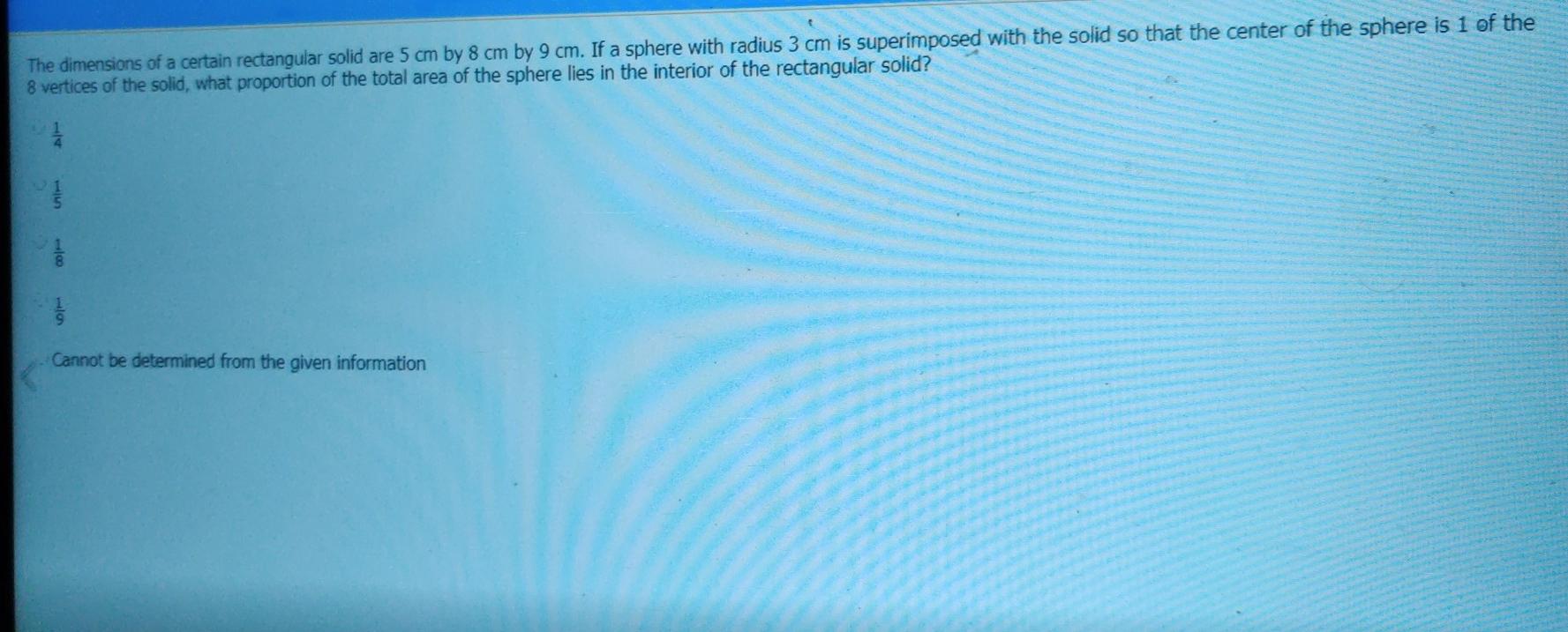 Solved The dimensions of a certain rectangular solid are 5 | Chegg.com