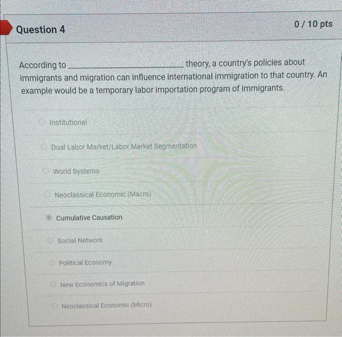 According to theory, a country's policies about | Chegg.com