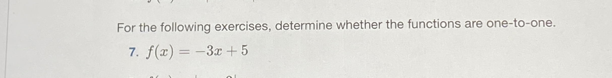 Solved For the following exercises, determine whether the | Chegg.com