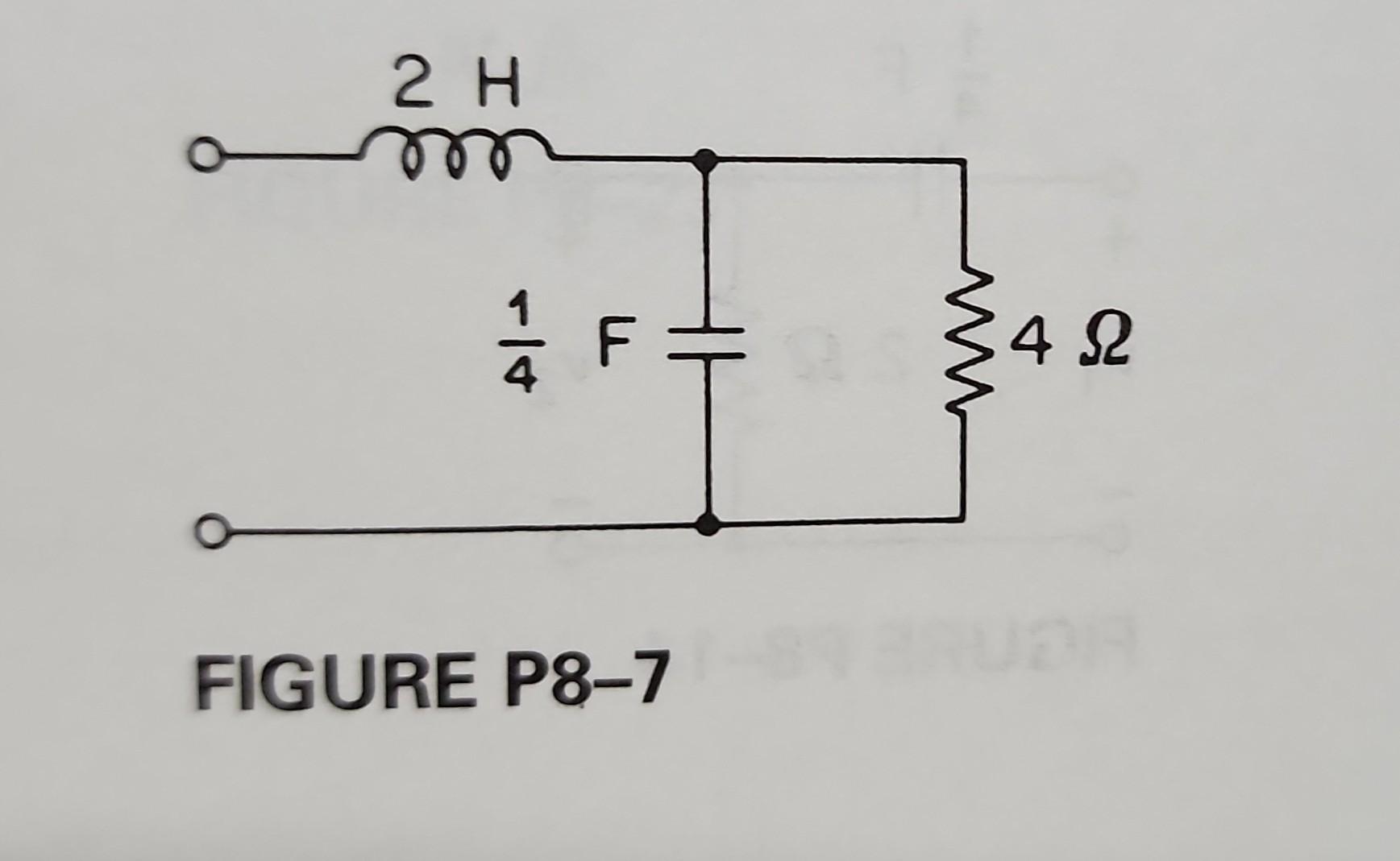 Solved determine the impedance z(jw) of the circuit with w | Chegg.com