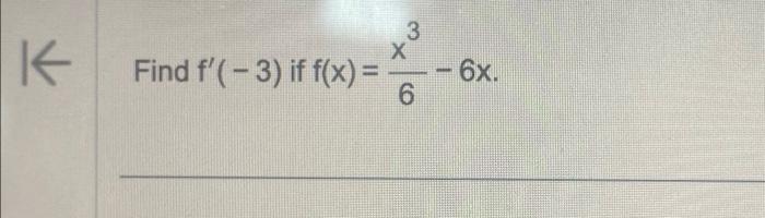 Solved f(x)=6x3−6x | Chegg.com