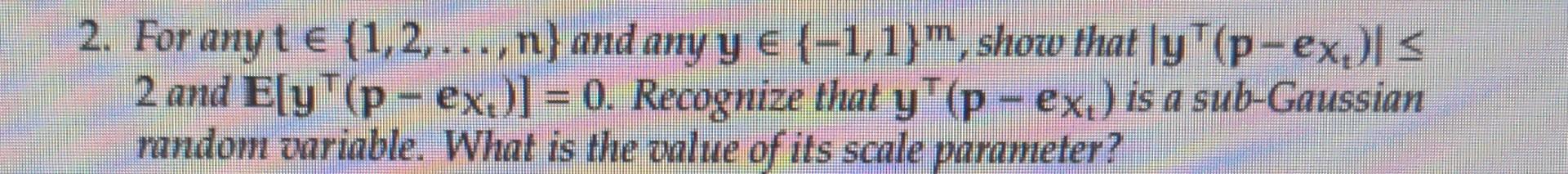 Solved Consider a discrete-valued random variable X which | Chegg.com