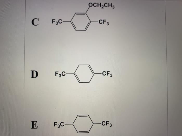 Solved F3C -CF3 Na/NH3 Сн,сн,он For the reaction above, | Chegg.com