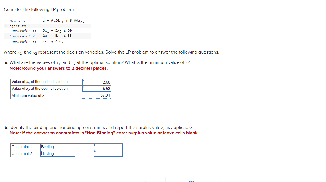 Solved LP PROBLEM. PLEASE SOLVE PART C AND D SPECIFICALLY. | Chegg.com
