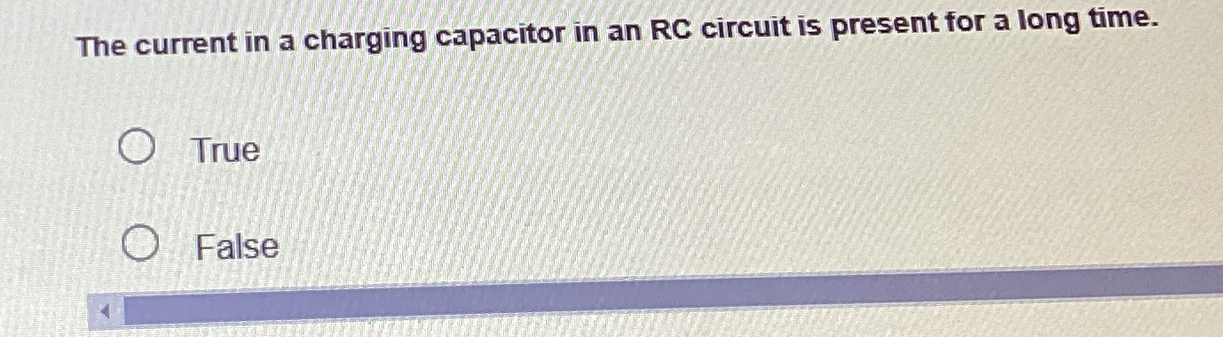Solved The current in a charging capacitor in an RC ﻿circuit | Chegg.com