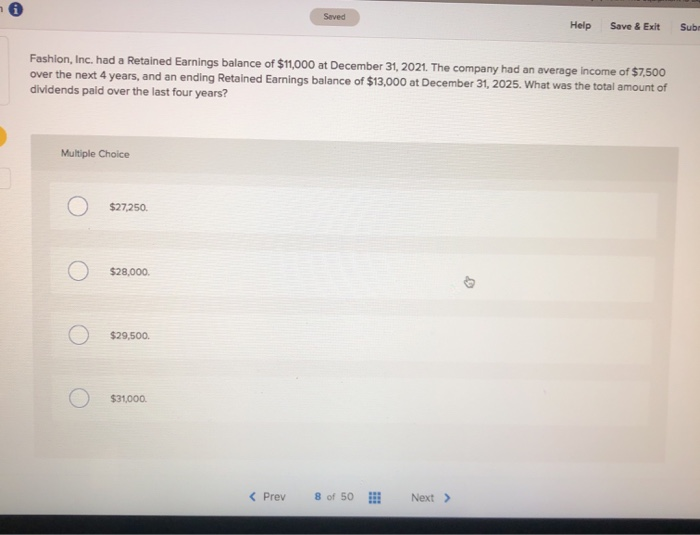 Solved Saved Save & Exit Subm Help Discount-Mart issues $18 | Chegg.com