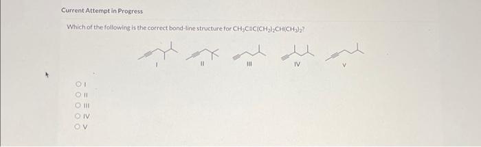Solved Current Attempt in Progress Which of the following is | Chegg.com