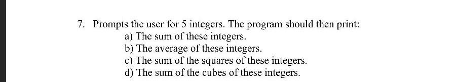 Solved Write Down An Algorithm Using Pseudocode Represent 1711