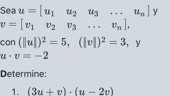 Solved U3 Un] y Seau = [ui U2 v = [v1 V2 V3 Vn], con (|| )2 | Chegg.com
