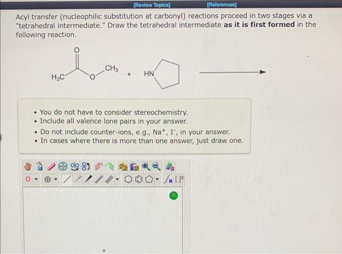 Solved Acyl transfer (nucleophilic substitution at carbonyl) | Chegg.com