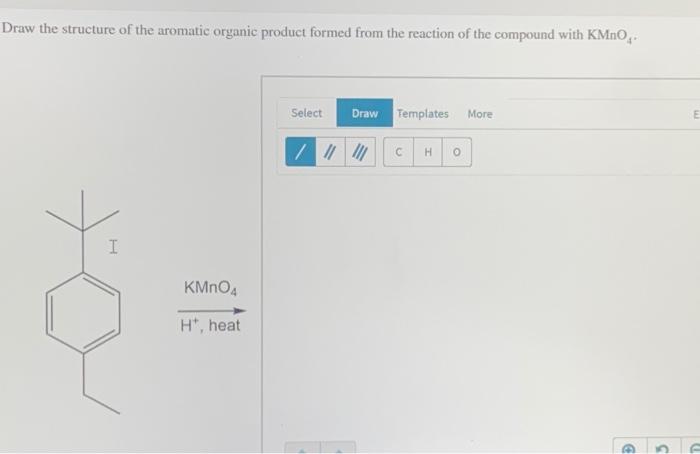 Solved Draw the structure of the aromatic organic product | Chegg.com