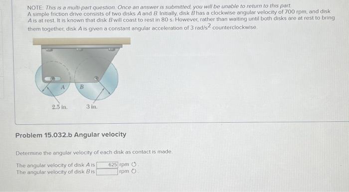 Solved NOTE This is a multi-part question. Once an answer is | Chegg.com