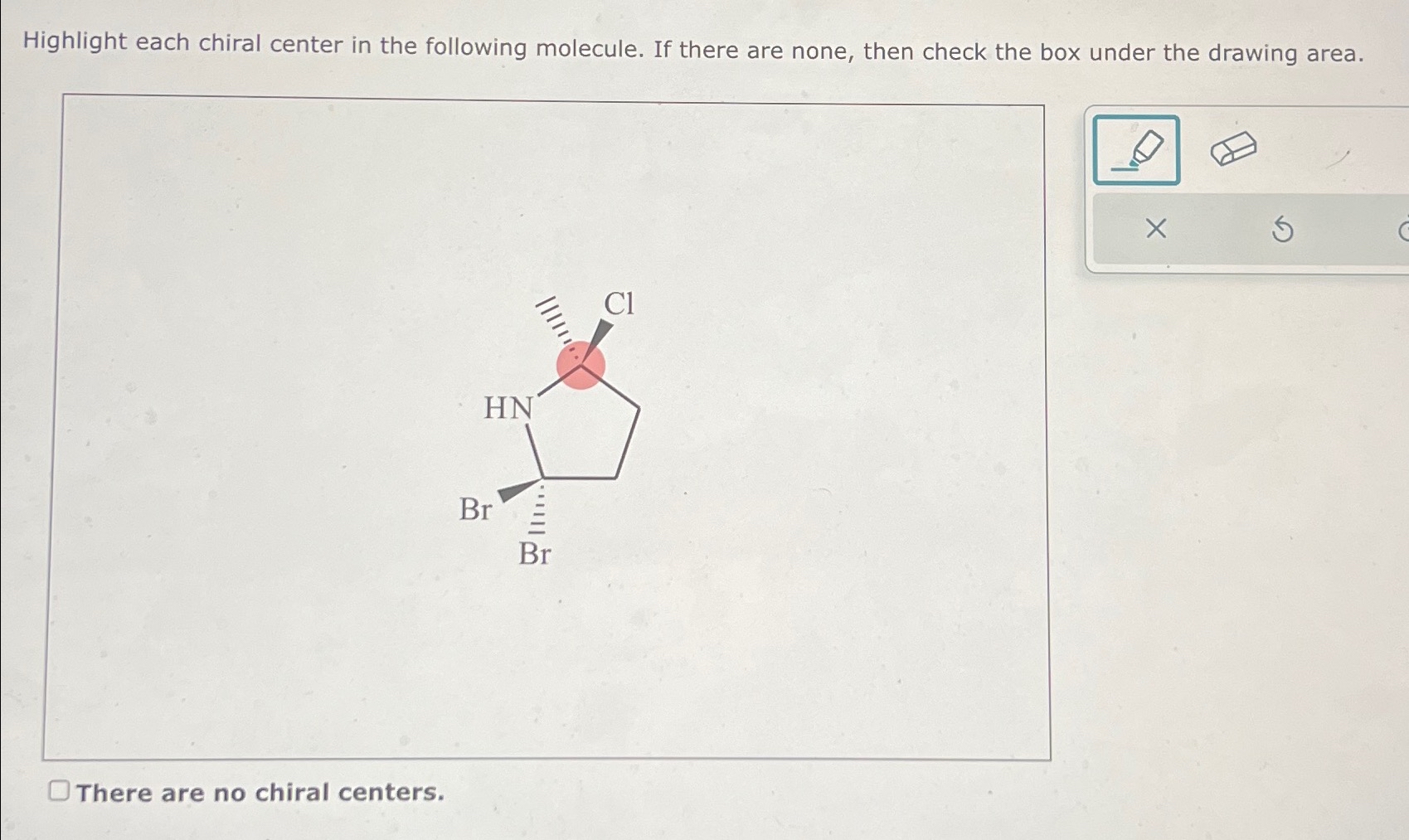 Solved Highlight each chiral center in the following | Chegg.com