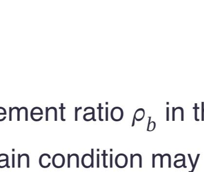 Solved ρ=AsbdThe reinforcement ratio ρb ﻿in the balanced | Chegg.com