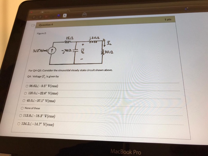 Solved 1 pts Questions 1542 jaar - Wow + IL 320 Art jቅon : Ž | Chegg.com
