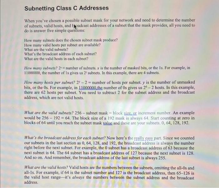 Solved Example \#3 (homework) 255.255.255.224 (/27) You are | Chegg.com