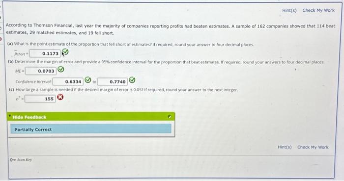 Solved According to Thomson Financial, last year the | Chegg.com