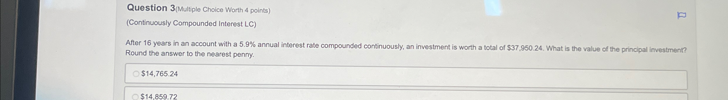 Solved Question 3(Multiple Choice Worth 4 | Chegg.com