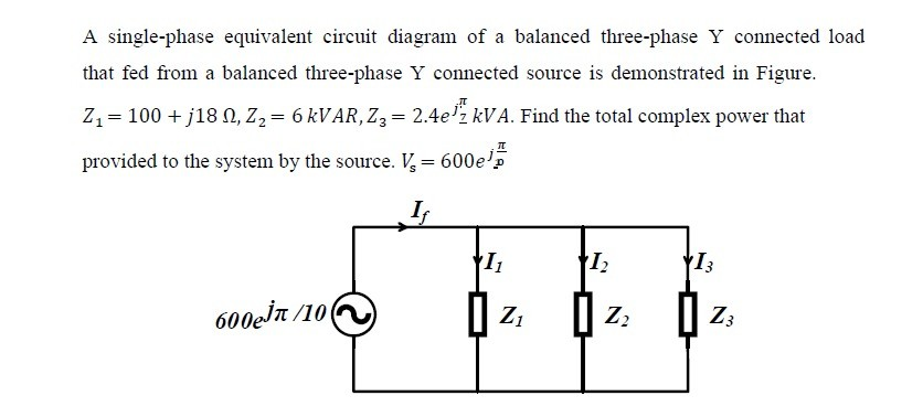 Solved A single-phase equivalent circuit diagram of a | Chegg.com