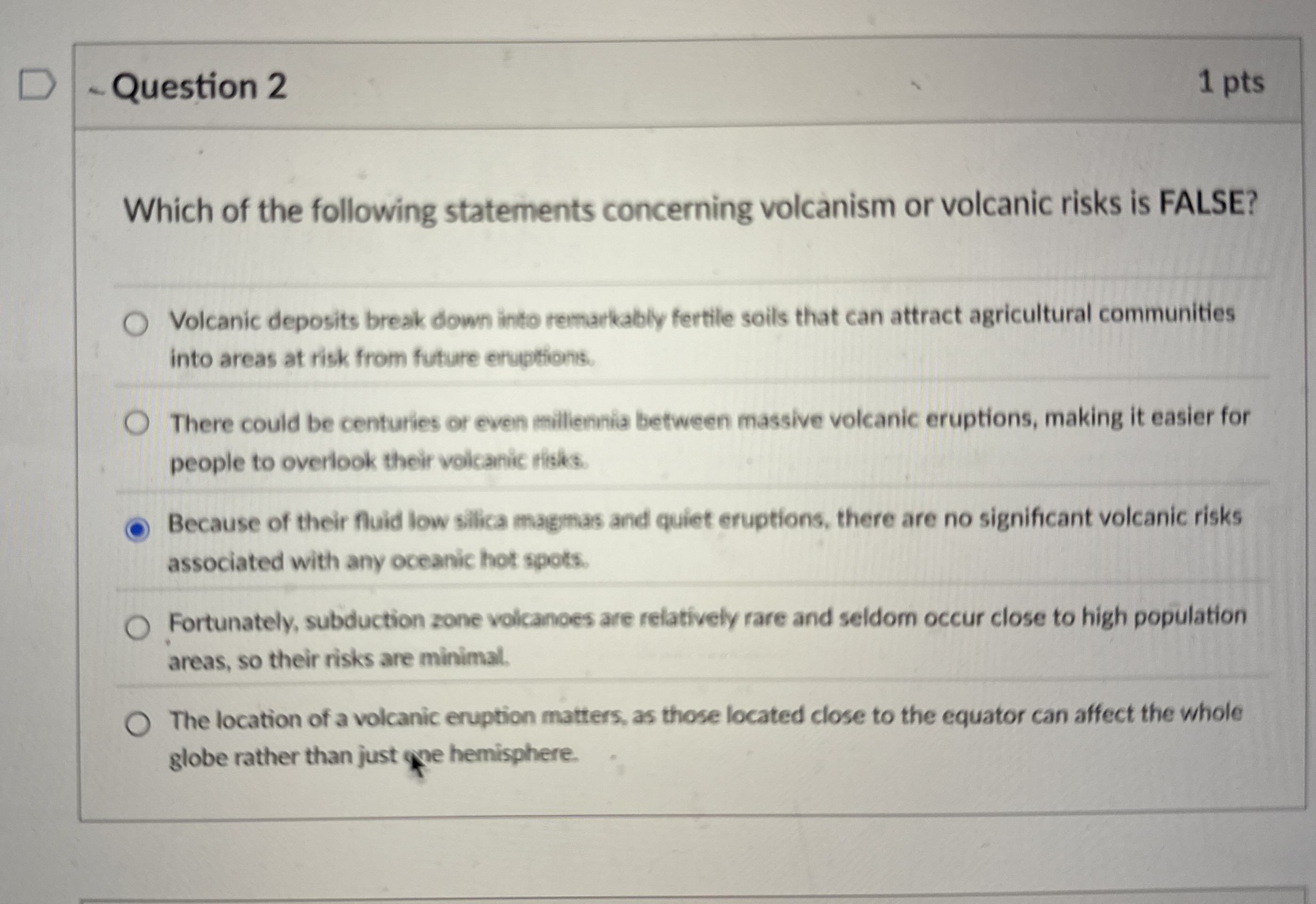 Solved Question 21 ﻿ptsWhich of the following statements | Chegg.com
