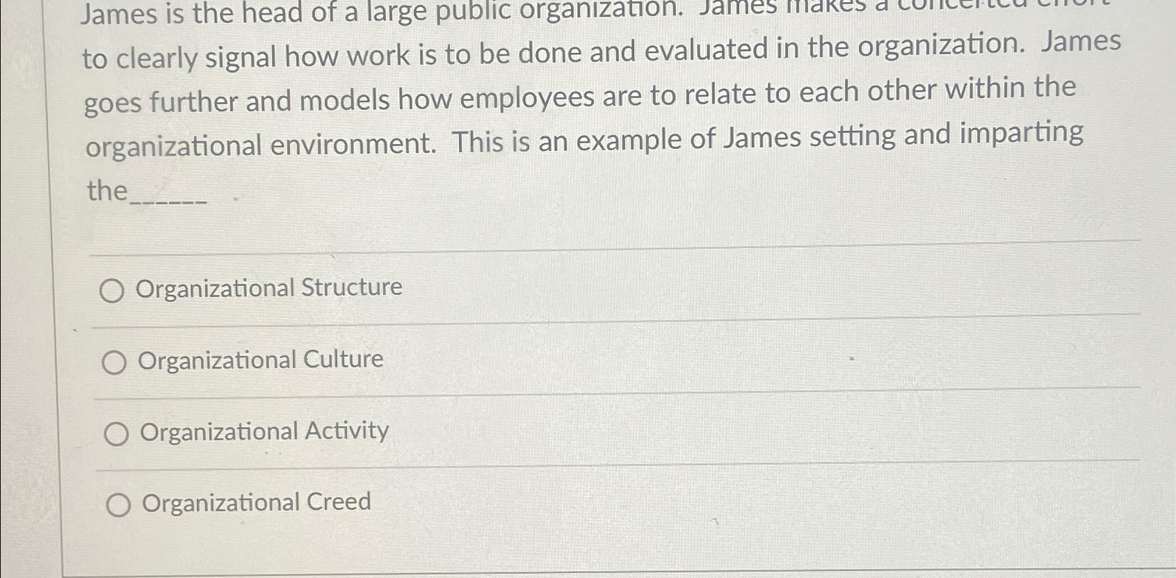 Solved to clearly signal how work is to be done and | Chegg.com