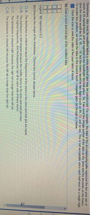 Solved Sometimes, data must be modified before a | Chegg.com