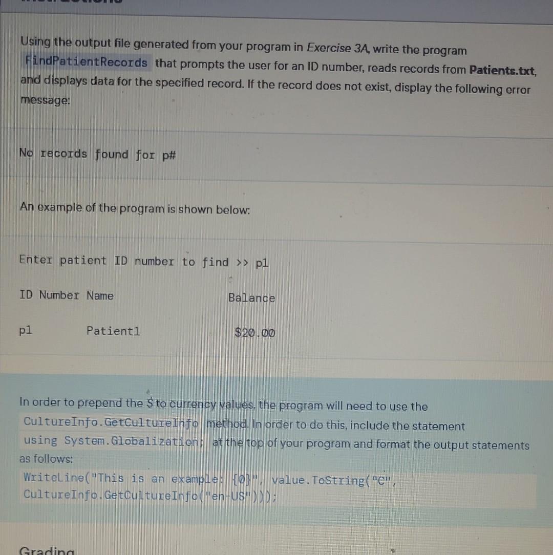 Solved Using the output file generated from your program in | Chegg.com