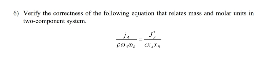 Solved Verify the correctness of the following equation that | Chegg.com