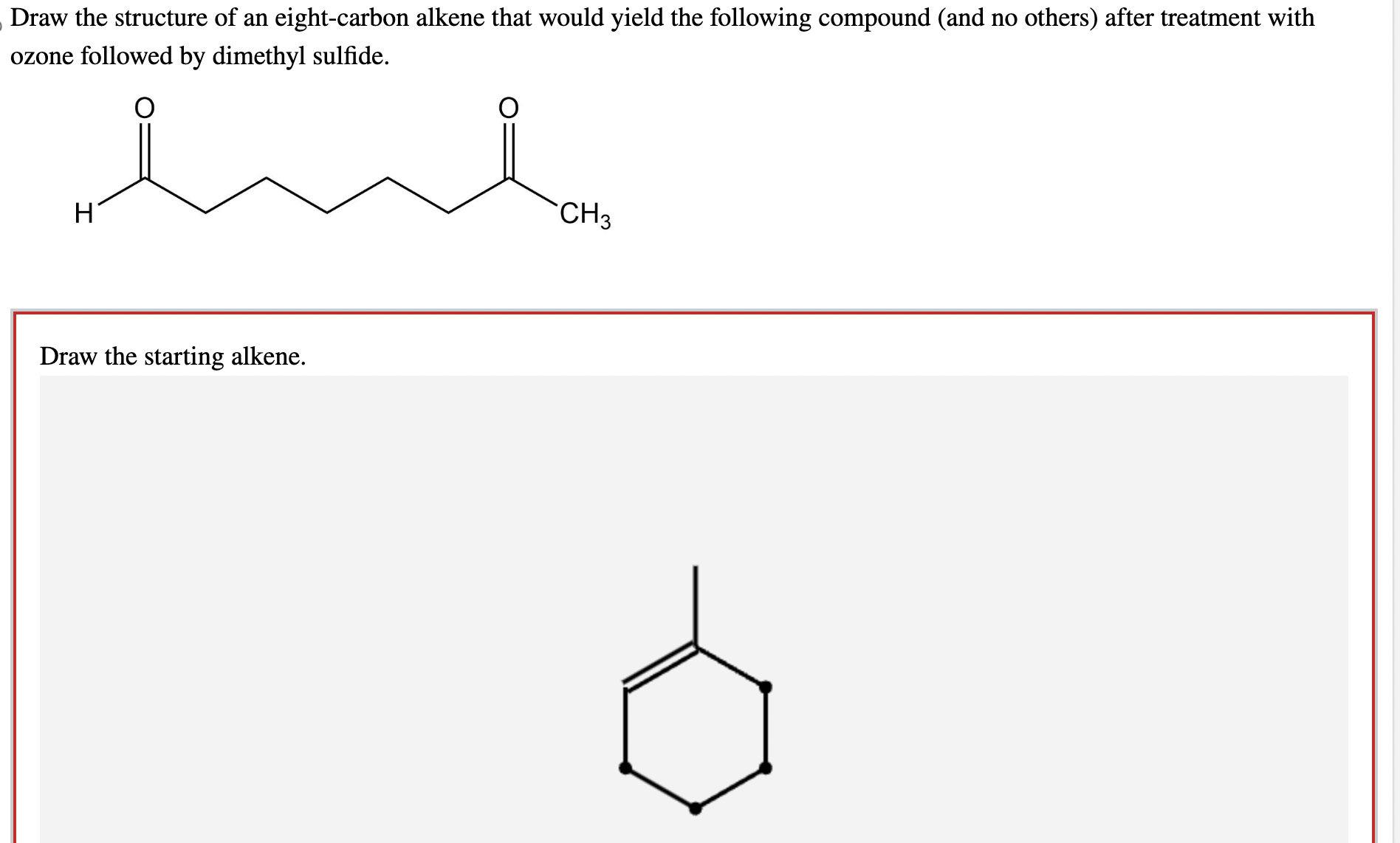 Solved Please note that my answer is wrong. Draw the | Chegg.com