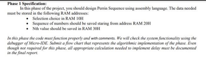 Solved 1. Specifications: This semester project is designing | Chegg.com