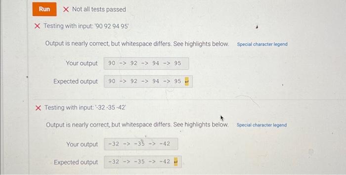 Solved Write a loop to print all elements in | Chegg.com
