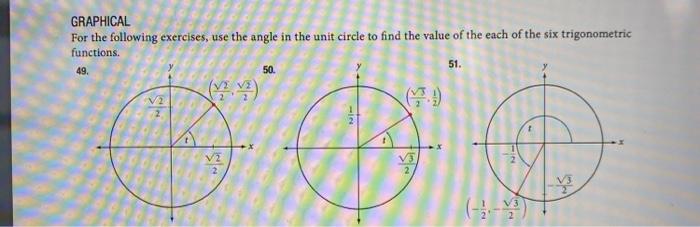 Solved GRAPHICAL For the following exercises, use the angle | Chegg.com