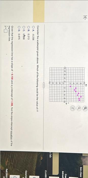 Solved K 10- 8 6 4- 10-B-6 42 2 -2 4 Ау 10 .... 68 10 OU | Chegg.com