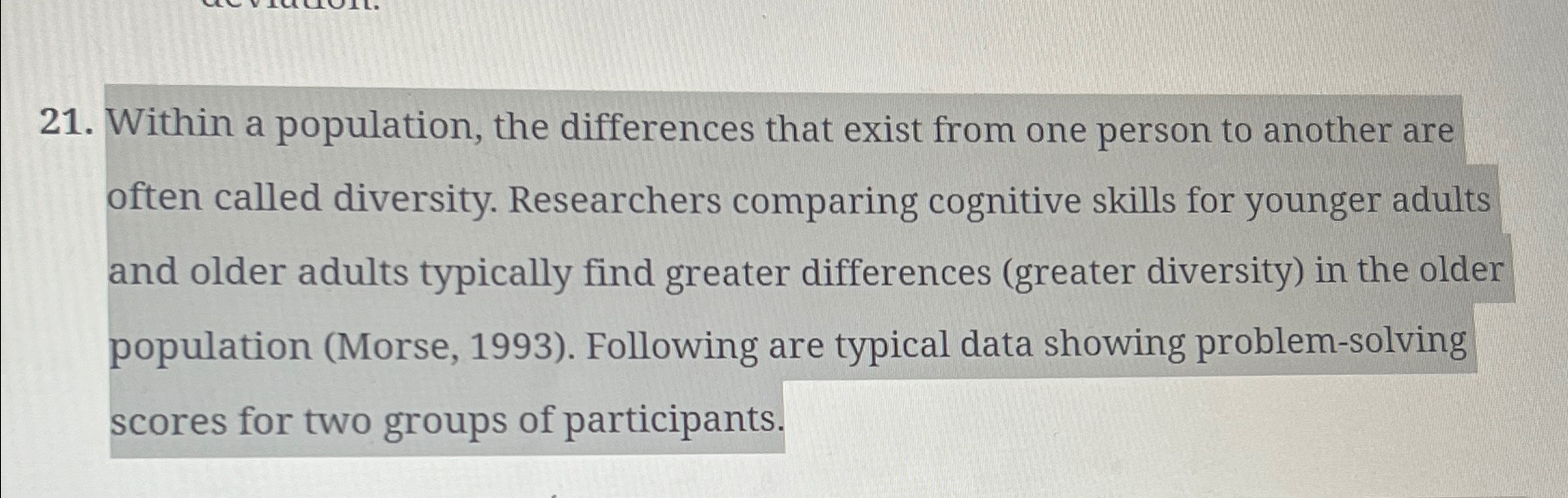 Solved Within a population, the differences that exist from | Chegg.com