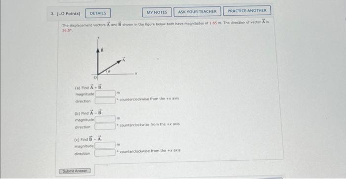 Solved Question 1. (6 points) Practicing geometric addition | Chegg.com