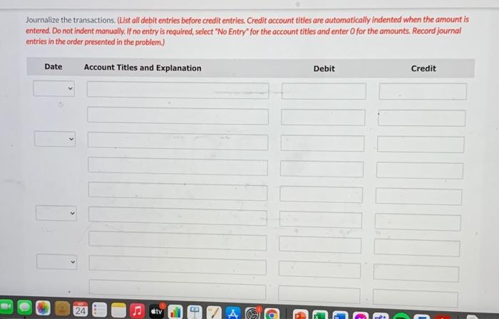 Solved Current Attempt in Progress Selected transactions for | Chegg.com