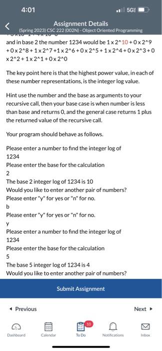 Solved Write a program that uses a recursive call to find | Chegg.com