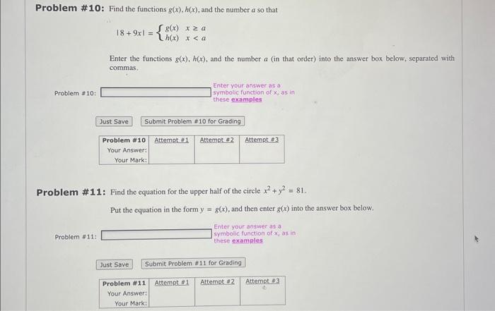 Problem \#7: Find a formula for the function f whose | Chegg.com