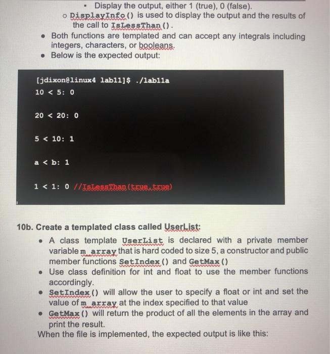 Solved ww 5. Programming Assignment For your programming | Chegg.com