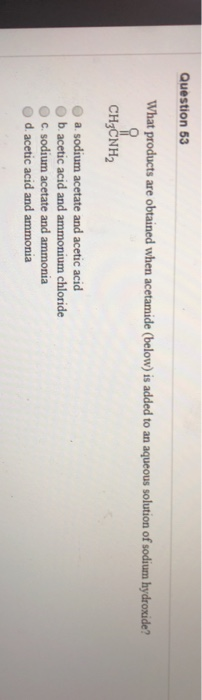 Solved Question 49 Ethyl acetate is an isomer of which of | Chegg.com